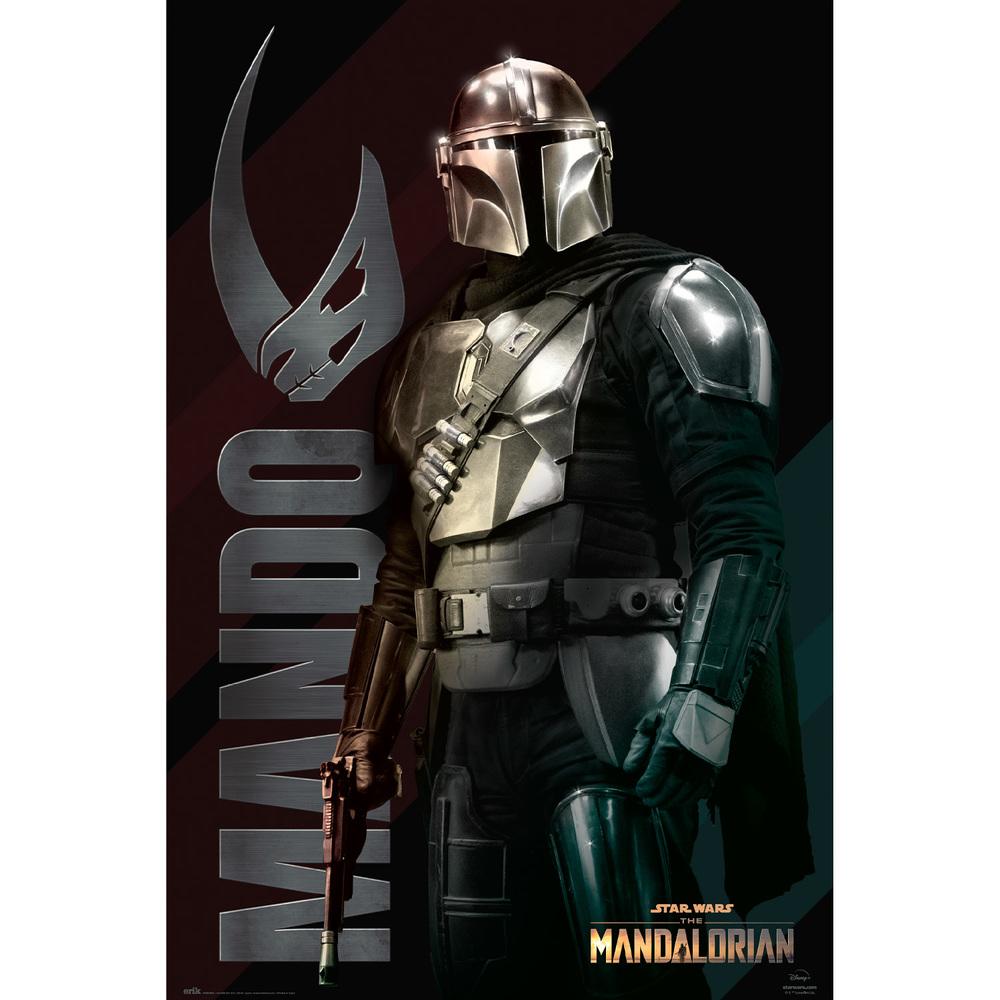 STAR WARS - The Mandalorian : Mando - Poster 61x91.5cm : ShopForGeek ...