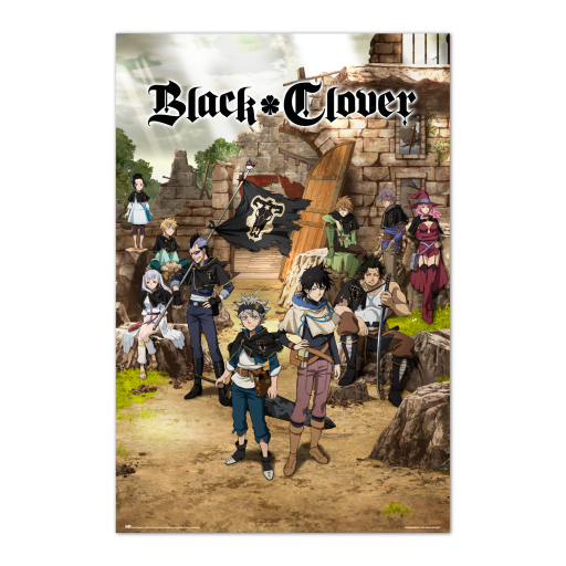 BLACK CLOVER - Poster 01 - Poster 61x91cm : ShopForGeek.com: Poster ...