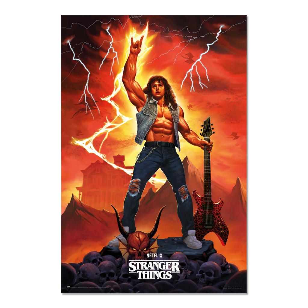 STRANGER THINGS - Eddie - Poster 61x91cm : ShopForGeek.com: Poster ...