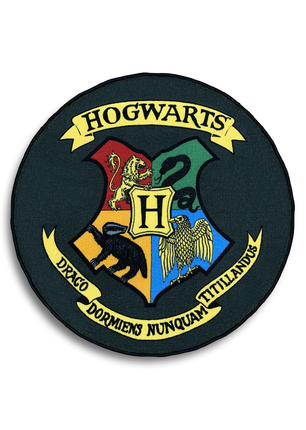 HARRY POTTER - Hogwarts Shield - Rug 100x100cm : ShopForGeek.com ...