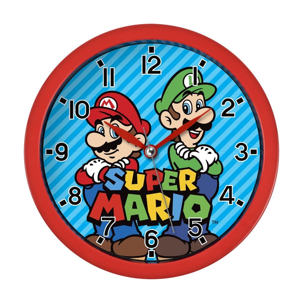 SUPER MARIO - Wall Clock - 24cm : ShopForGeek.com: Clock Peershardy ...