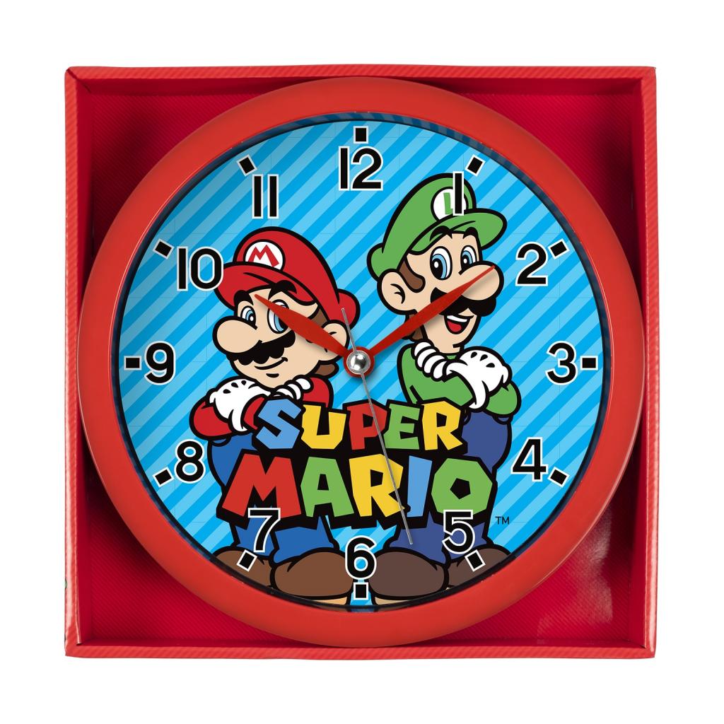 SUPER MARIO - Wall Clock - 24cm : ShopForGeek.com: Clock Peershardy ...
