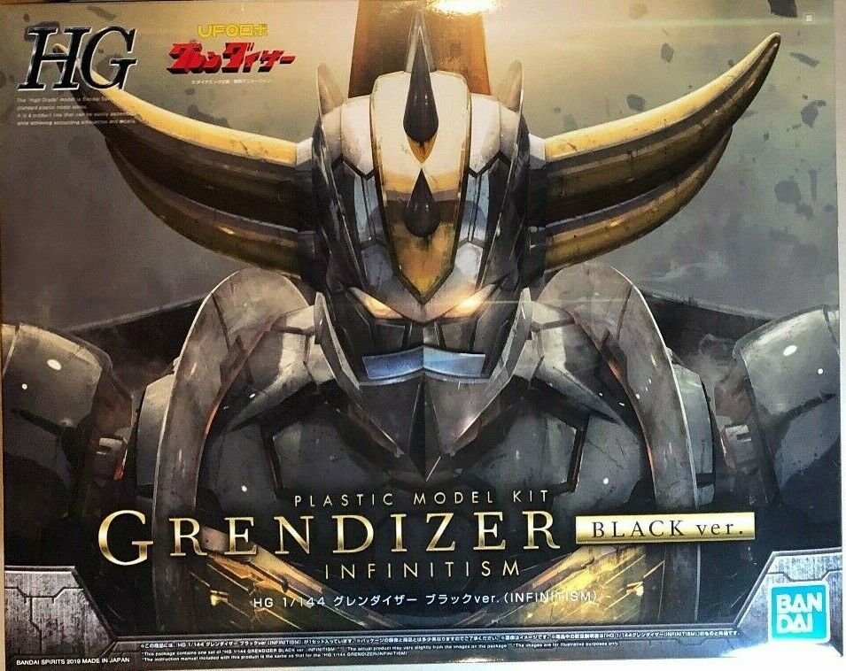GOLDORAK - Model Kit HG 1/144 - Grendizer Infinity Black Version ...