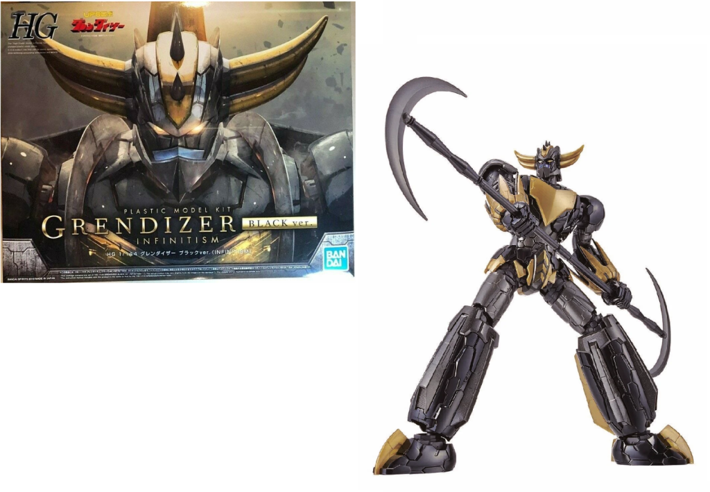 GOLDORAK - Model Kit HG 1/144 - Grendizer Infinity Black Version ...