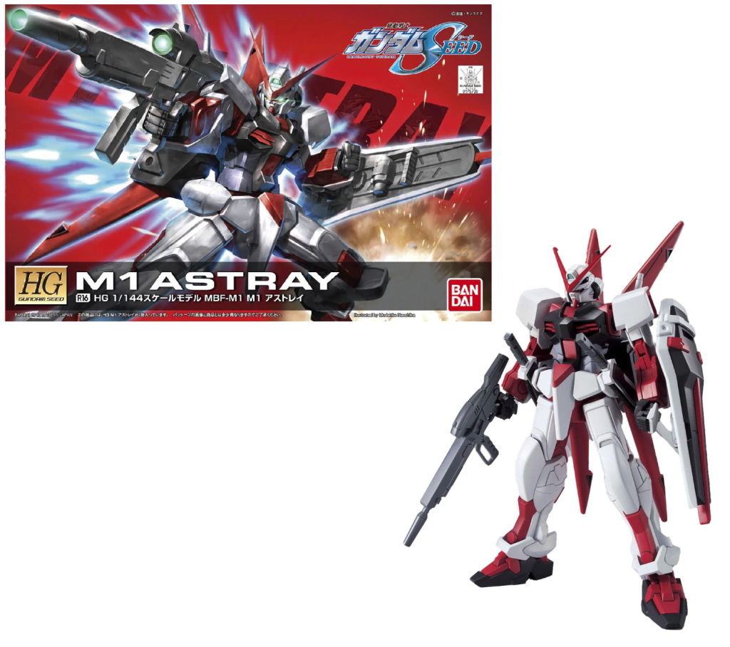 GUNDAM - Model Kit - HG 1/144 - R16 M1 Astray - 13cm : ShopForGeek.com ...
