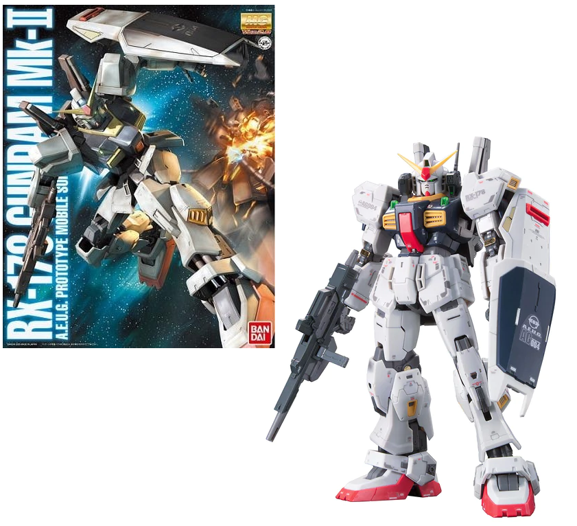 GUNDAM - Model Kit - Master Grade - Gundam Mk-II Ver. 2.0 - 18CM ...