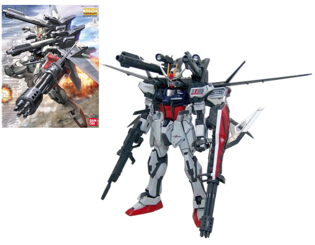 GUNDAM - MG Strike Gundam + IWSP 1/100 - Model Kit : ShopForGeek.com ...