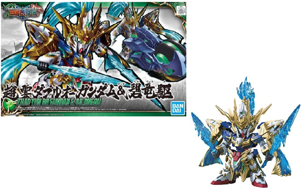 GUNDAM - SD Sangoku Soketsuden Zhao Yun 00 Gundam & Blue Dragon - 8c ...