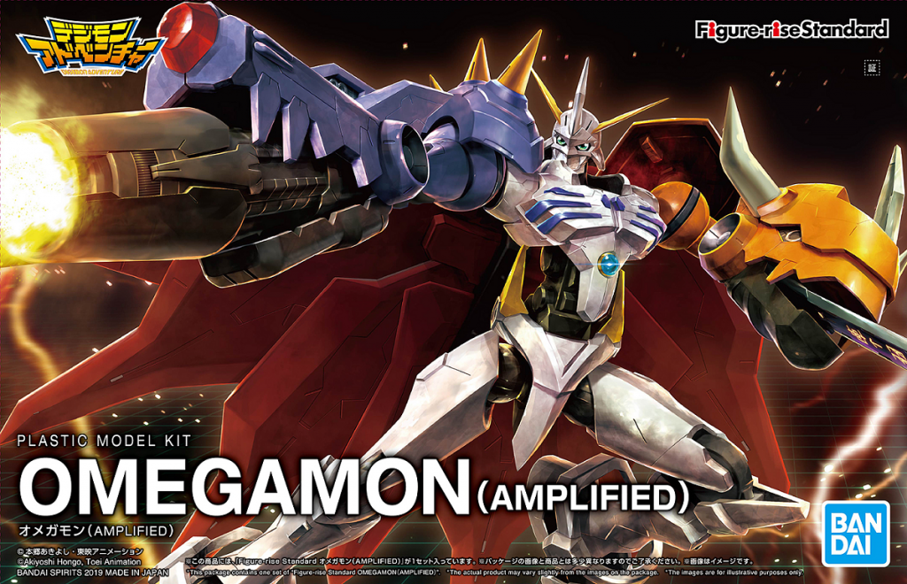 DIGIMON - Model Kit - Rise Digimon Omegamon Amplified - 12cm ...