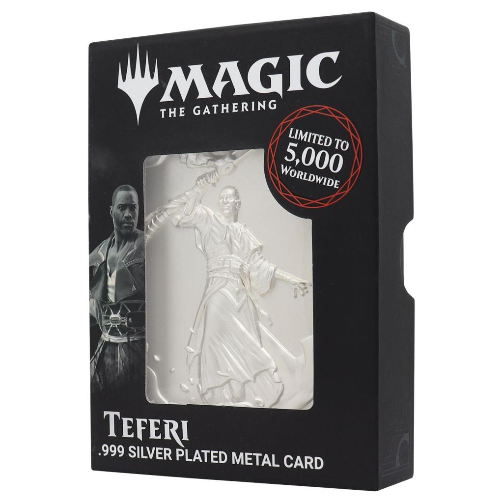 MAGIC THE GATHERING - Teferi - Silver Plated Card Collector ...