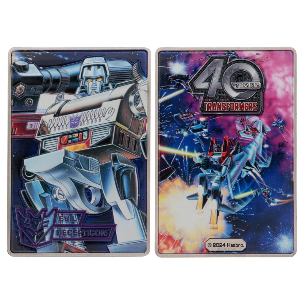 TRANSFORMERS - 40th Anniversary - Decepticons - Limited Edition Ingot ...