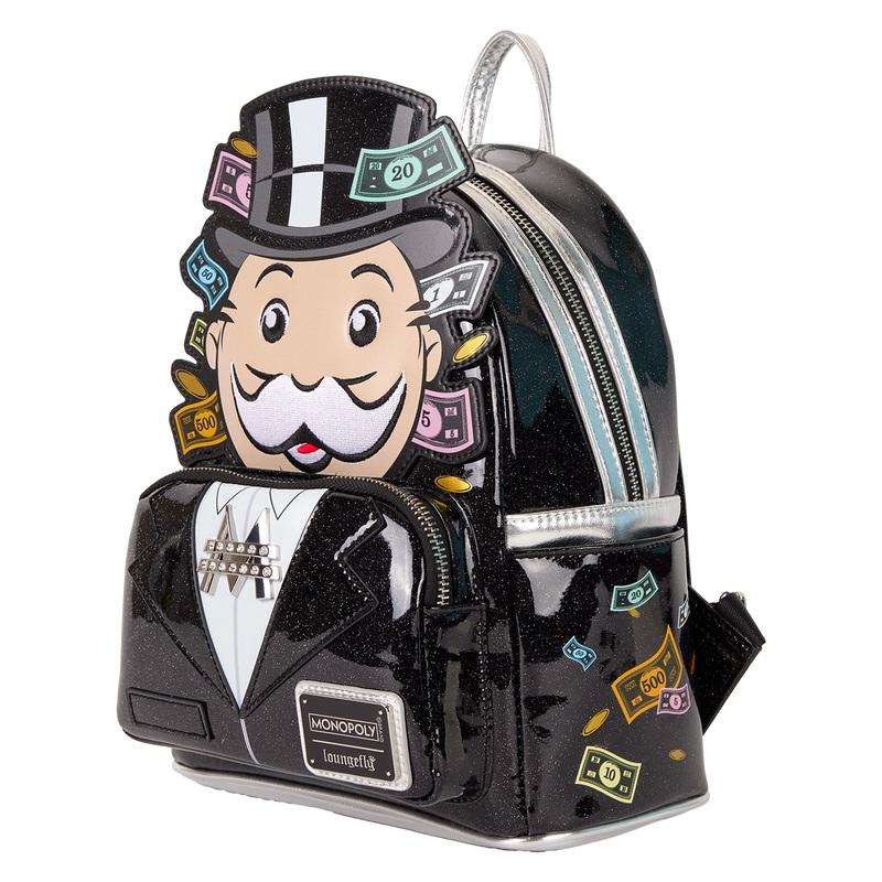 HASBRO - Monopoly - Mini Backpack LoungeFly : ShopForGeek.com: Bolsa ...