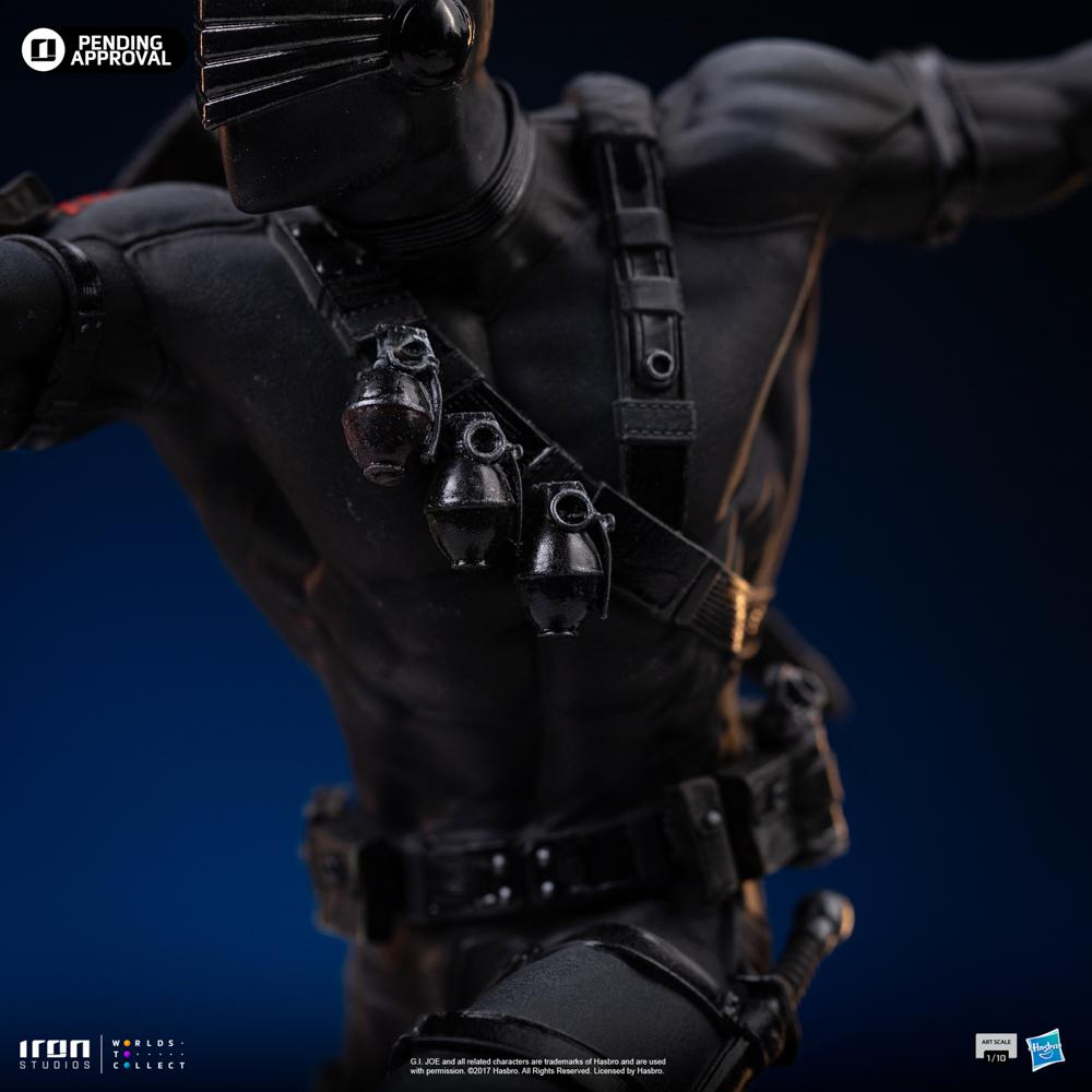 GI JOE - Snake Eyes - Statue Art Scale 1/10 25cm : ShopForGeek.com ...