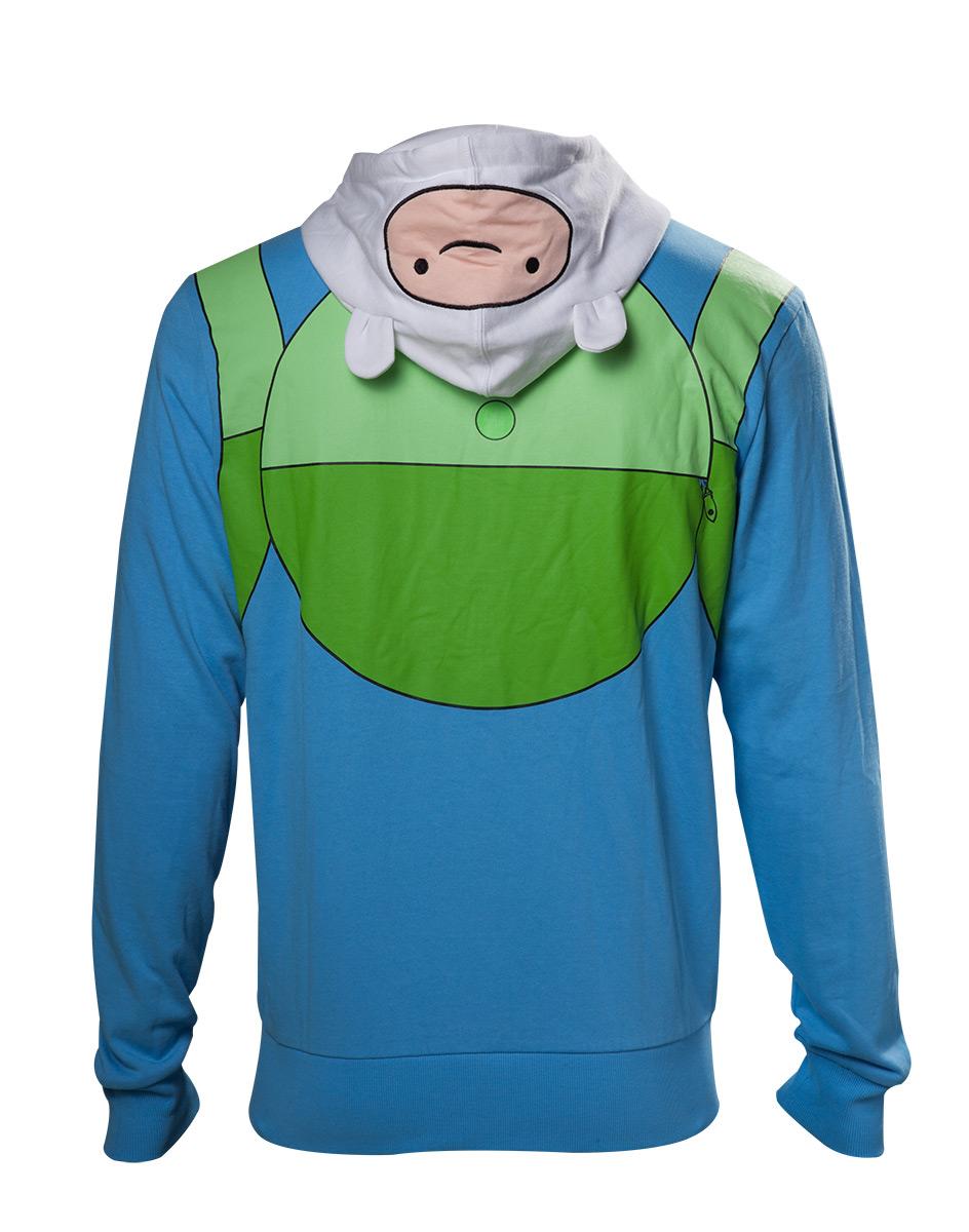 ADVENTURE TIME - Finn Inspired Cosplay Hoodie (XXL) : ShopForGeek.com ...