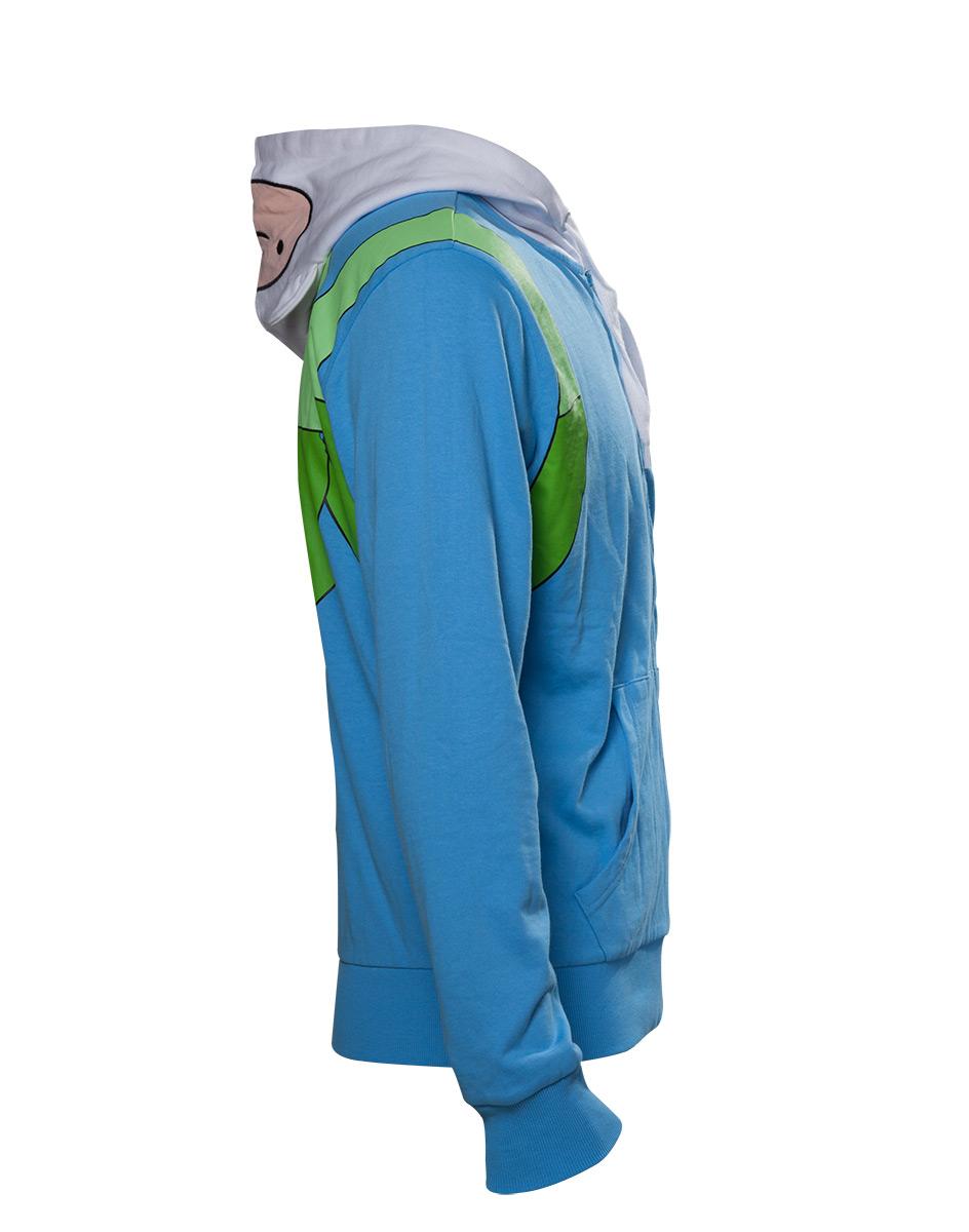 ADVENTURE TIME - Finn Inspired Cosplay Hoodie (XXL) : ShopForGeek.com ...