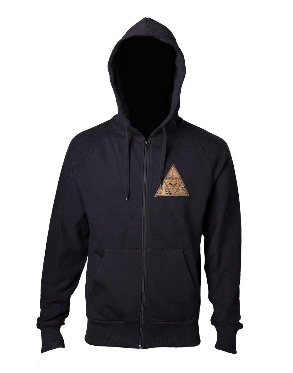 ZELDA - Sweat Golden Triforce (M) : ShopForGeek.com: Hooded jumper ...