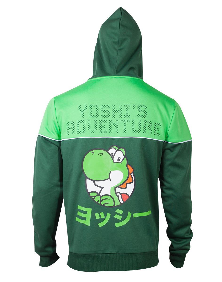 NINTENDO - Super Mario Yoshi's Adventure Men's Hoodie (M) : ShopForGeek ...