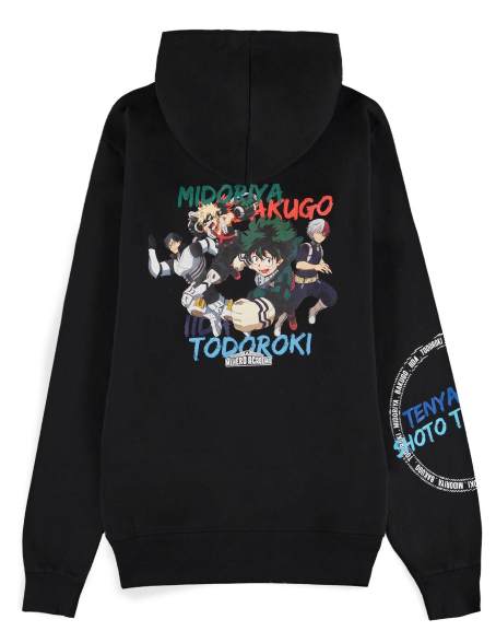 MY HERO ACADEMIA - Izuku Midoriya - Men's Zipper Hoodie (XL ...