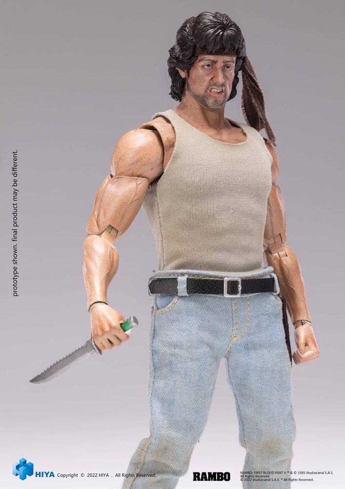RAMBO - Exquisite Super John Rambo - Statue 1/12 16cm : ShopForGeek.com ...