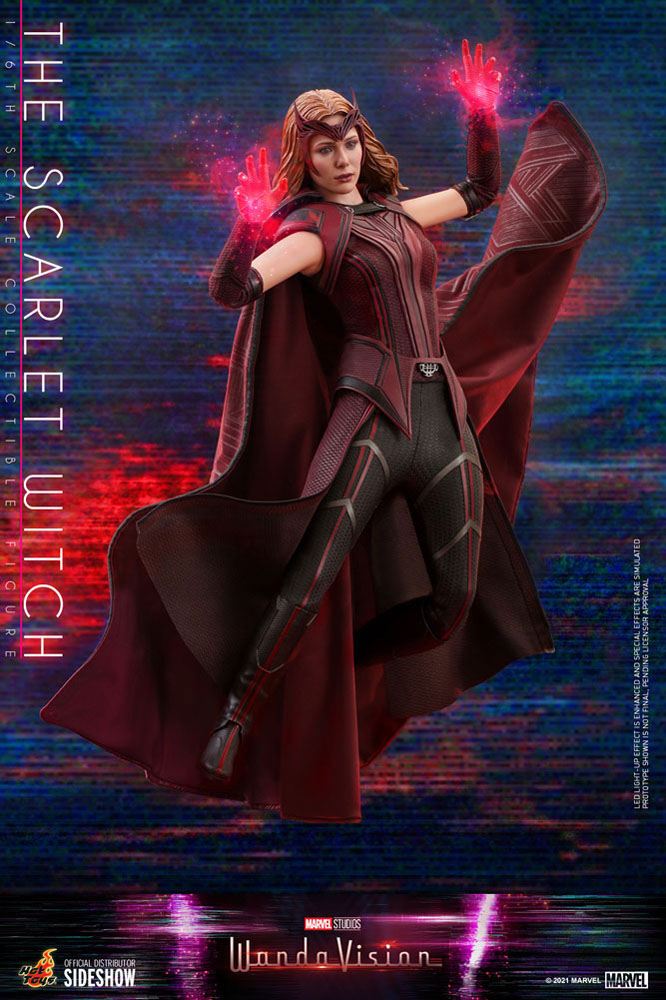 WANDAVISION - The Scarlet Witch - Figurine articulée 28cm : ShopForGeek ...
