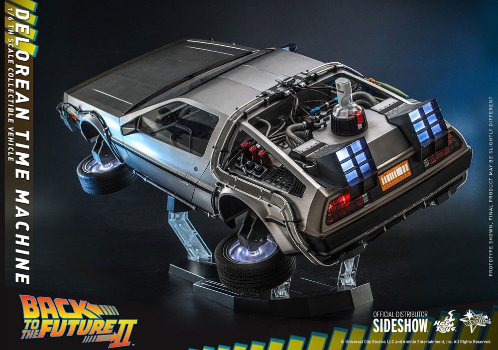 BACK TO THE FUTUR - DeLorean Time Machine - Figures 72cm : ShopForGeek ...