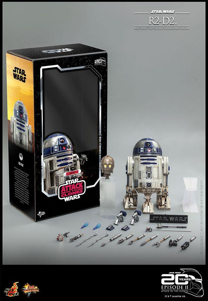 STAR WARS - R2-D2 (Episode 2) - Action Figure 1/6 18cm : ShopForGeek ...