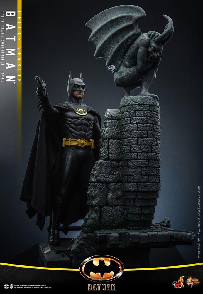 BATMAN 1989 - Batman "Deluxe Vers." - Fig. Movie Masterpiece 1/6 30cm ...