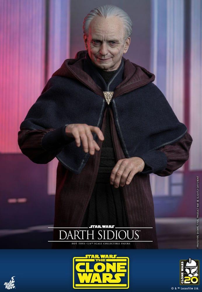 STAR WARS THE CLONE WARS - Dark Sidious - Figure 1/6 29cm : ShopForGeek ...