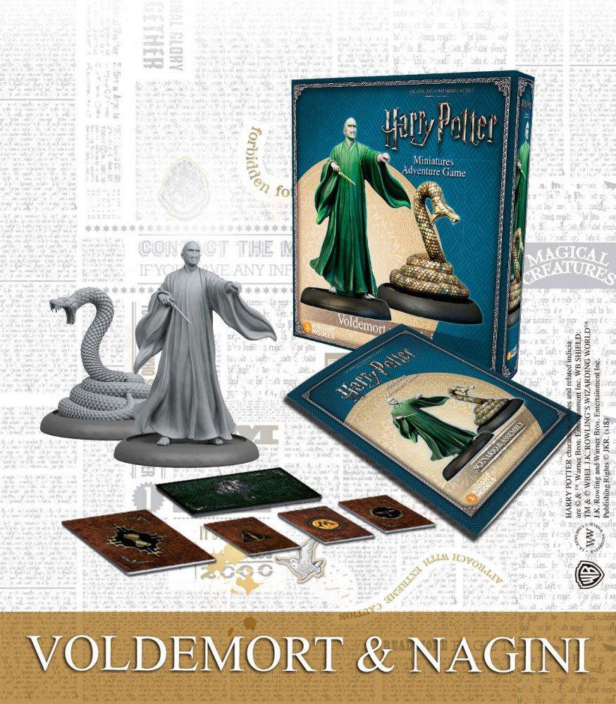 HARRY POTTER - Miniature Adventure Game - Voldemort & Nagini - UK ...