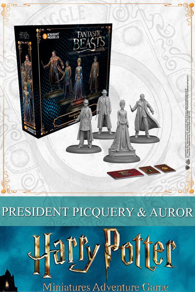 HARRY POTTER - Miniature Adventure Game - Picquery & Aurors - UK ...