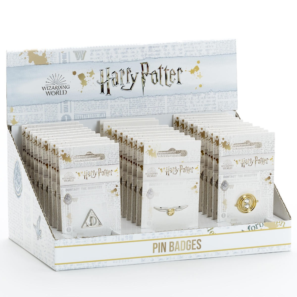 HARRY POTTER - Display - 3 Pin's X 10 - Box of 30 Pc. : ShopForGeek.com ...