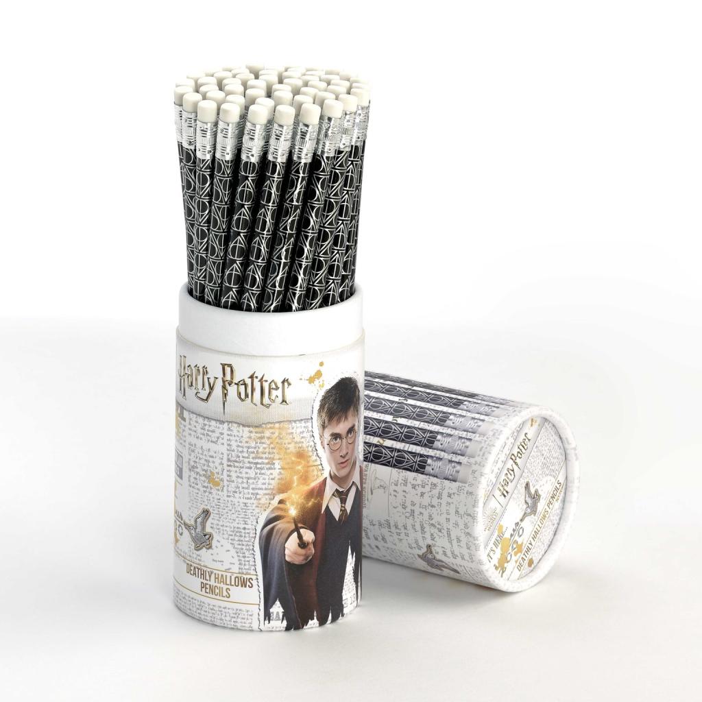 HARRY POTTER - Deathly Hallows - Set of 50 Pencils : ShopForGeek.com ...