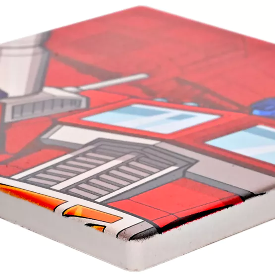 TRANSFORMERS Autobot Optimus Prime - Ceramic Square Coaster ...