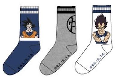 DRAGON BALL - Pack of 3 Vegeta/Goku Socks (T39/42) : ShopForGeek.com ...