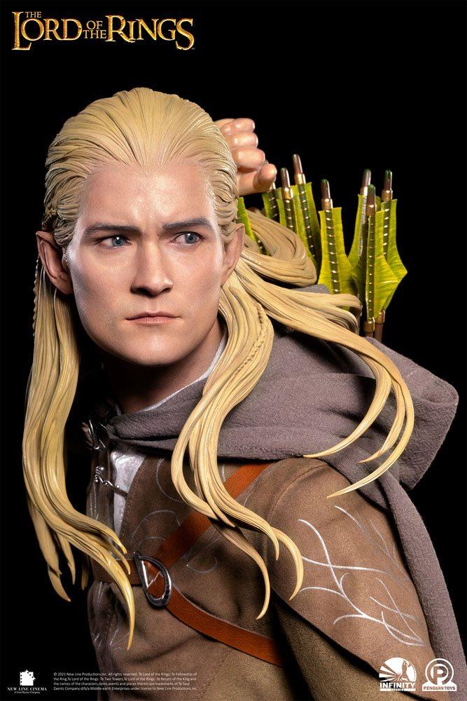 LORD OF THE RING - Legolas 1/2 - Master Forge Premium - 104cm ...