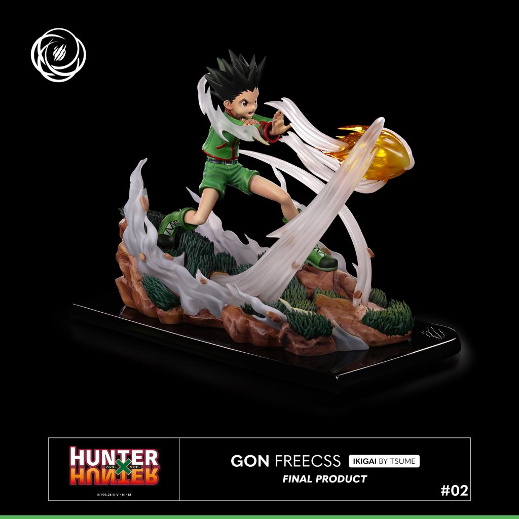 HUNTER X HUNTER - Gon Freecss - Resin Ikigai Statue 1/6 by Tsume 25cm ...