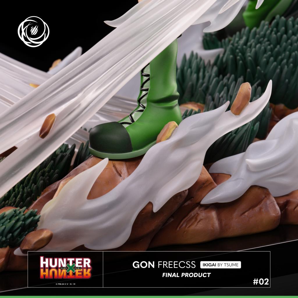 HUNTER X HUNTER - Gon Freecss - Resin Ikigai Statue 1/6 by Tsume 25cm ...