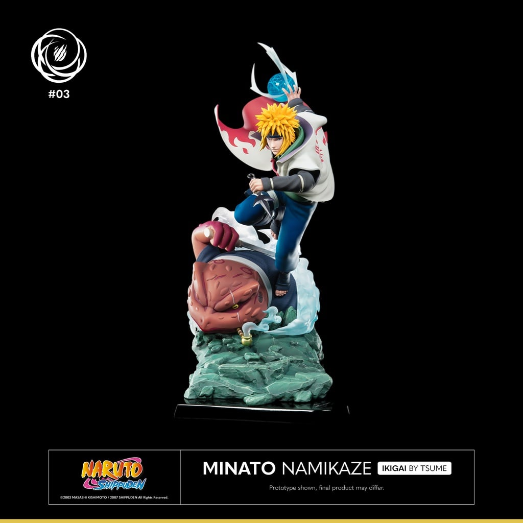 BEMS | NARUTO SHIPPUDEN - Minato - Resin Ikigai Statue 1/6 By Tsume 41cm