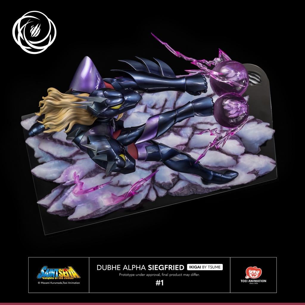 SAINT SEIYA - Dubhe Alpha Siegfried - Statue Résine By Tsume 35cm ...