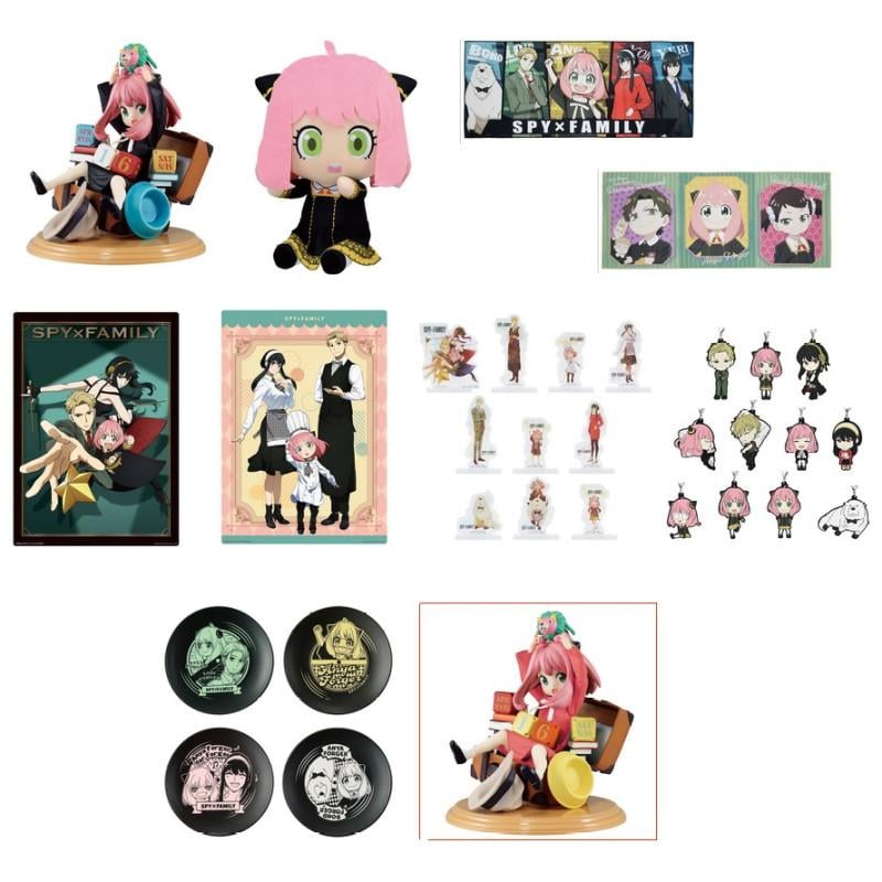 SPY X FAMILY - Kit Ichiban Kuji - Mission Start ! '80T' : ShopForGeek.com: Ichiban Kuji Bandai ...