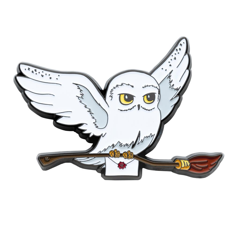 HARRY POTTER - Hedwig - Metal Magnet 7cm : ShopForGeek.com: Imán Grupo ...