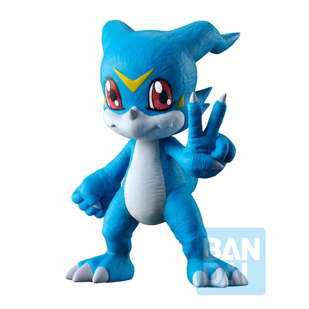 DIGIMON - Veemon & Guimon - Figure Two Forces That Radiate Light 5cm ...