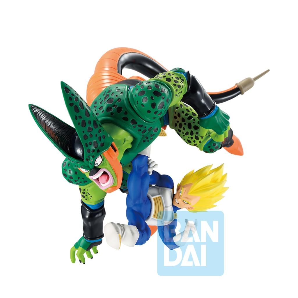 DRAGON BALL Z - Vegeta VS Cell - Figure Dragon History II 17cm : ShopForGeek.com: Figurita ...