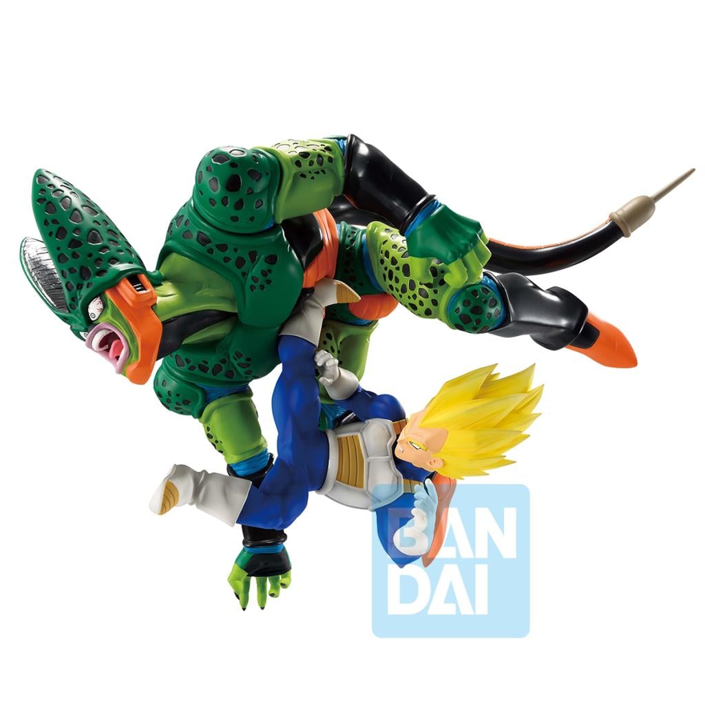 DRAGON BALL Z - Vegeta VS Cell - Figure Dragon History II 17cm ...