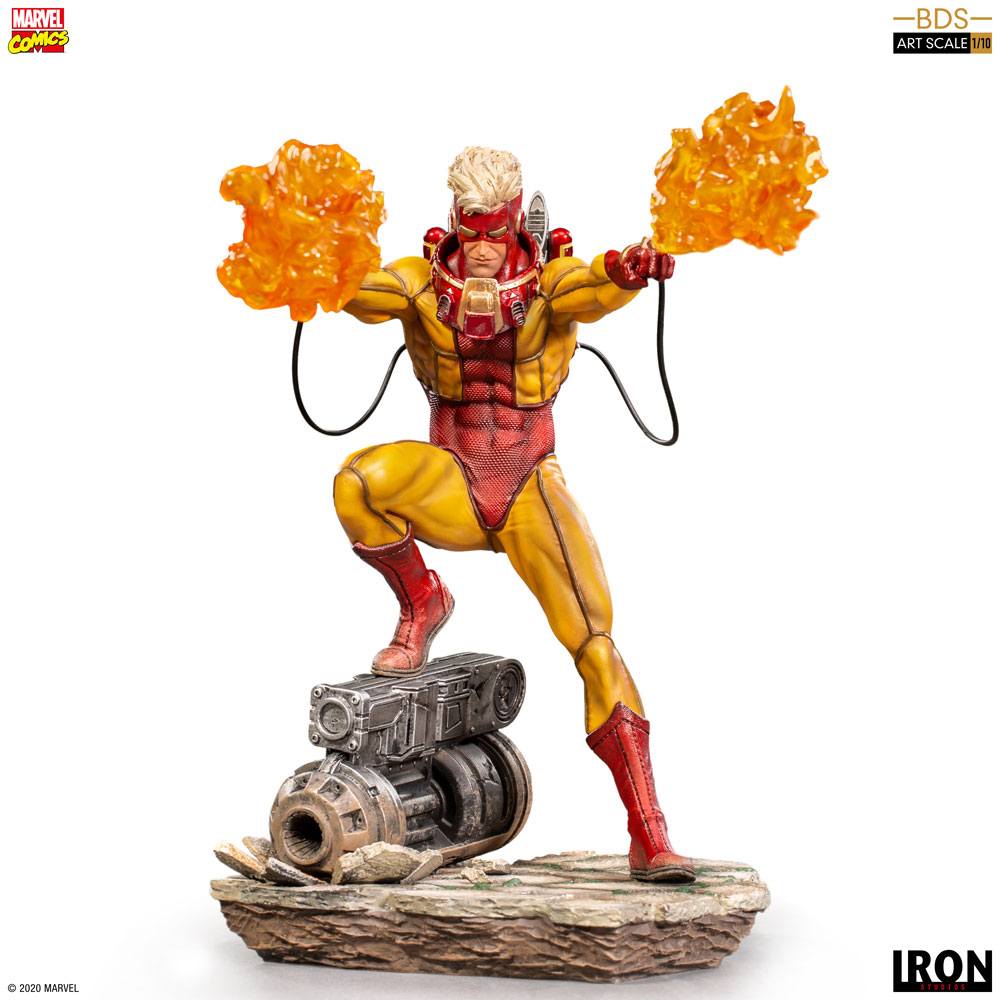 MARVEL COMICS - Pyro - Statuette 1/10 BDS Art Scale - 19cm ...