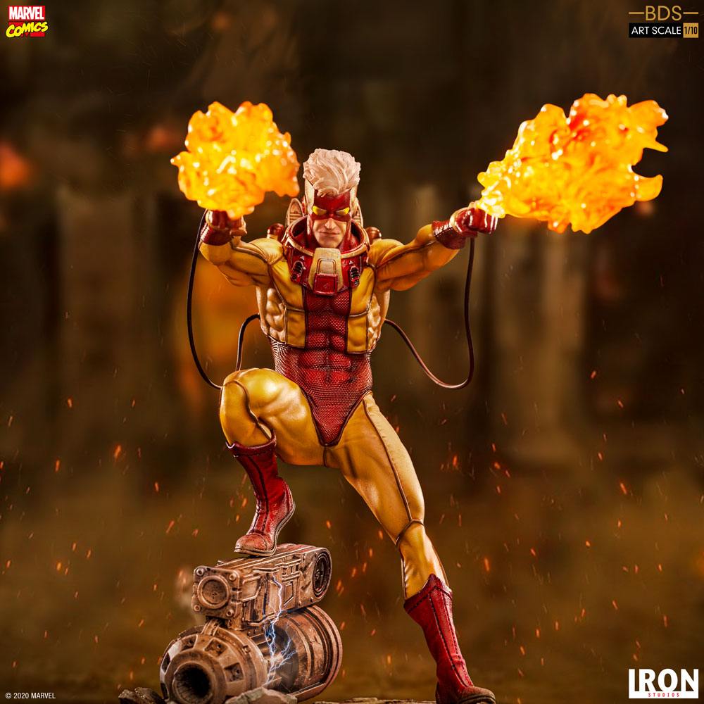 MARVEL COMICS - Pyro - Statuette 1/10 BDS Art Scale - 19cm ...