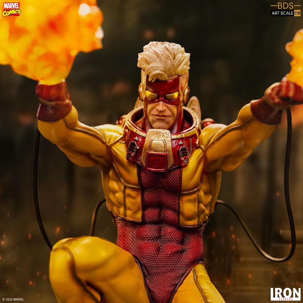 MARVEL COMICS - Pyro - Statuette 1/10 BDS Art Scale - 19cm ...