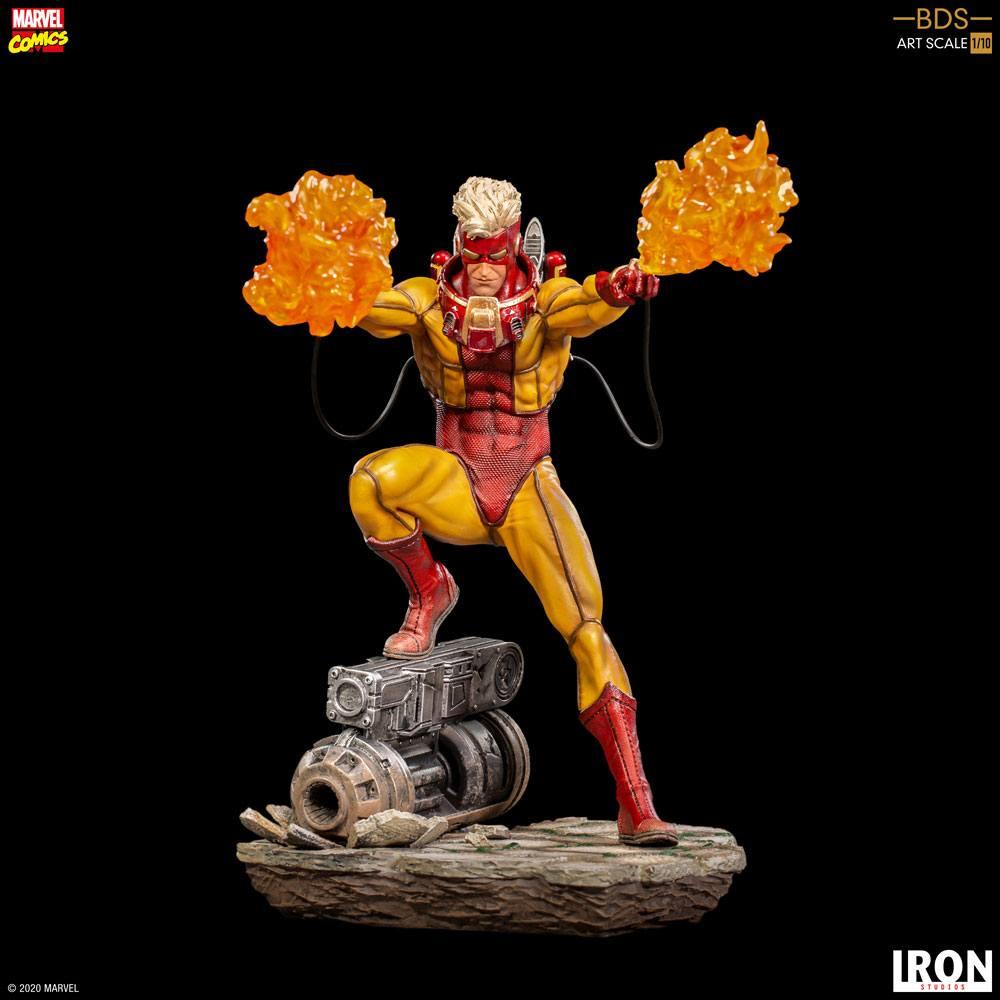 MARVEL COMICS - Pyro - Statuette 1/10 BDS Art Scale - 19cm ...