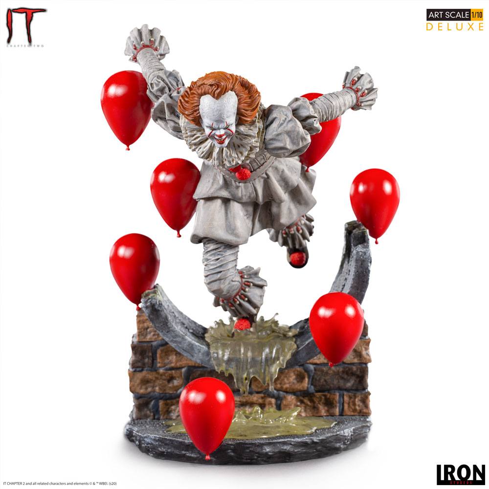 IT CHAPTER 2 - Pennywise - Statue Deluxe Art Scale 21cm : ShopForGeek ...