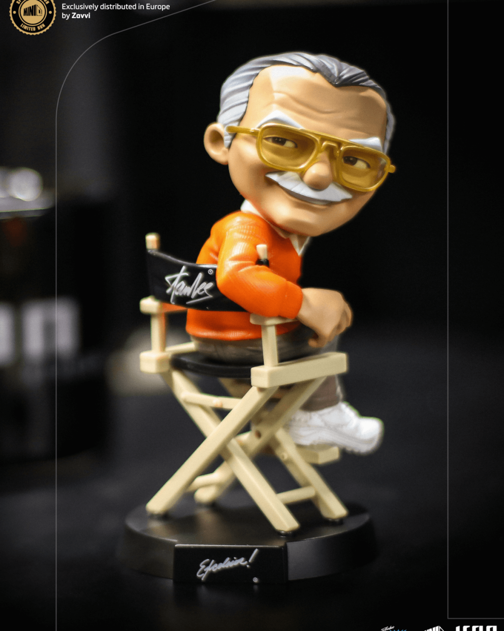 MARVEL - Stan Lee VARIANT POW Orange Shirt - Figure Mini Co. 14cm ...